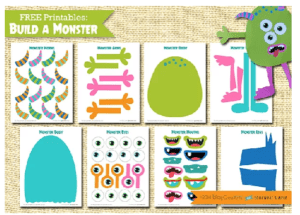 Built a Monster Craft Freebie - Teachaboo