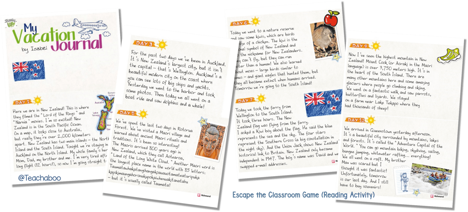 Escape The Classroom Game FREE Pack | Print and Play! - Teachaboo