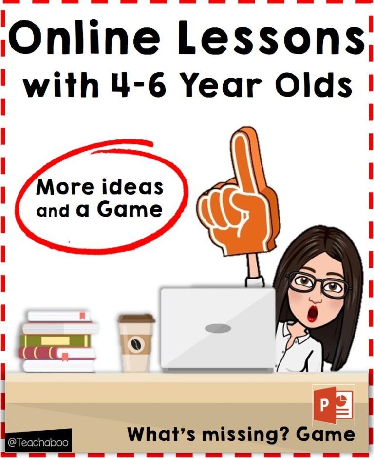 Lesson Plan for Preschool Online English Lessons #4 - Teachaboo