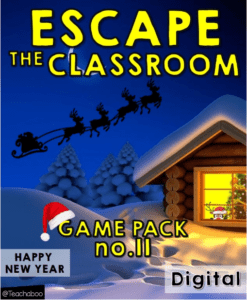 New Year Themed Escape the Classroom Game | #11 - Teachaboo